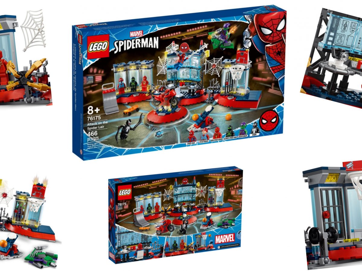 LEGO Marvel Spiderman Attack on the Spider Lair – The Brick Post!