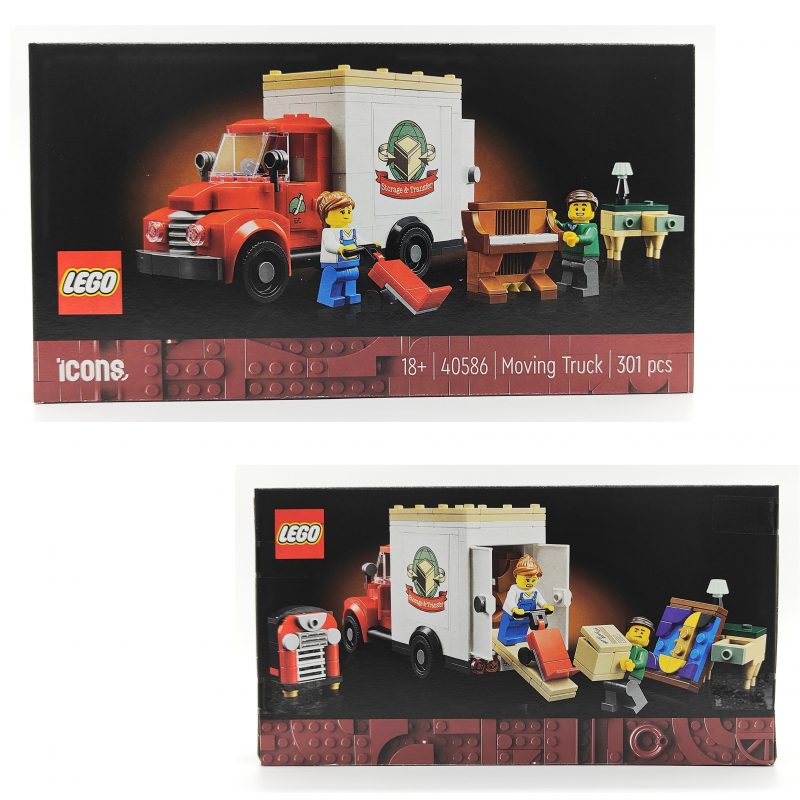 LEGO Icons Moving Truck (40586) GWP Review! – The Brick Post!