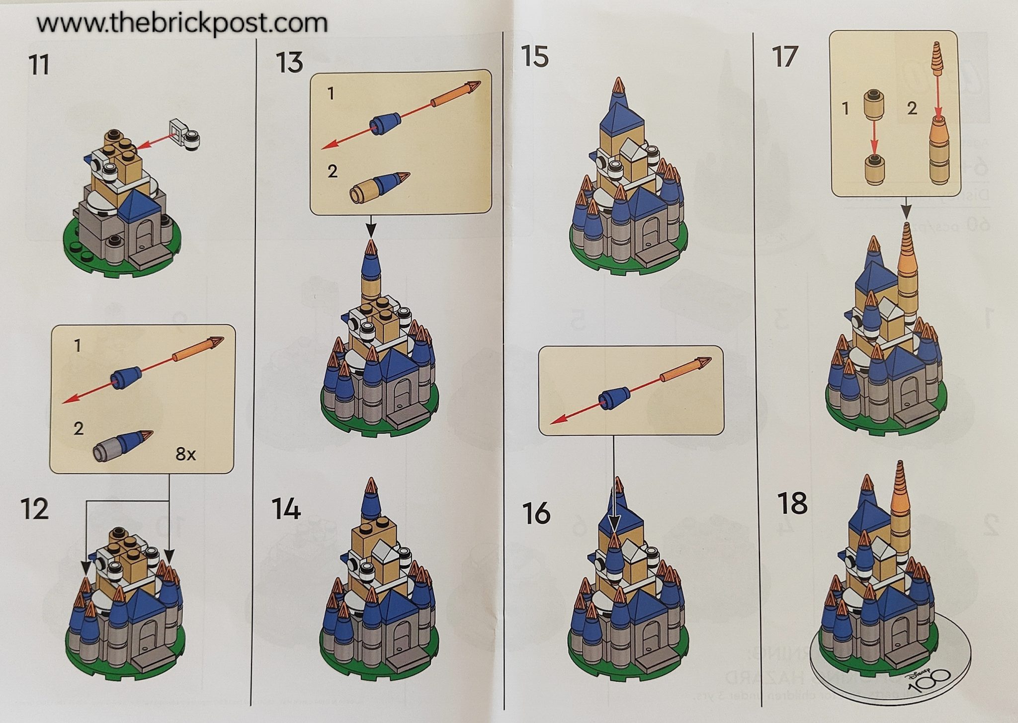 The Mini LEGO Disney Castle Make & Take Review – The Brick Post!