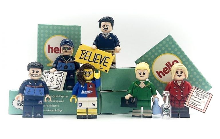 Ted Lasso Custom LEGO Minifigures By Minifigs.Me! – The Brick Post!