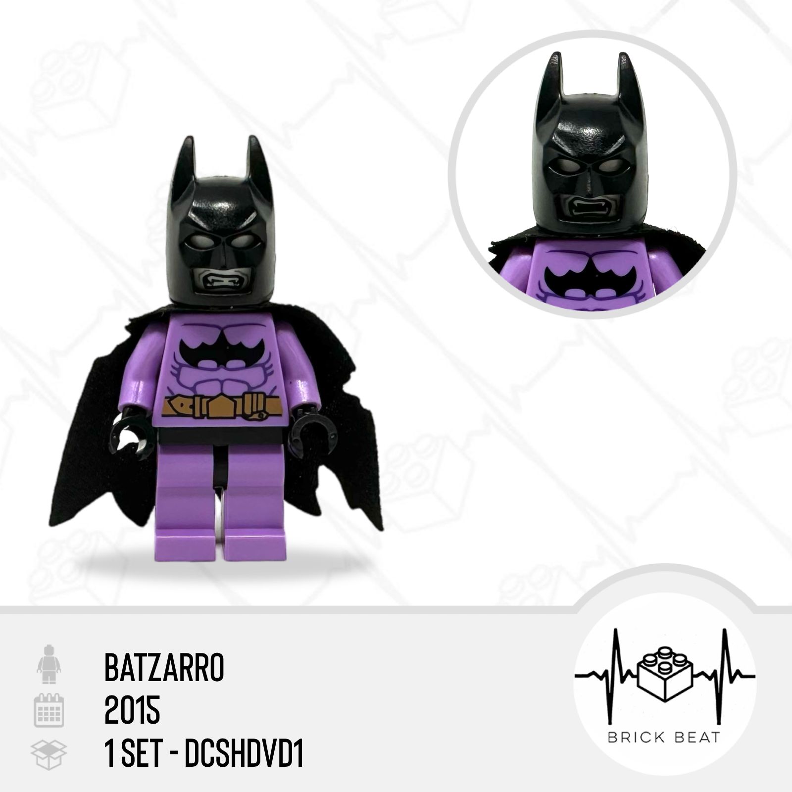 Minifigure Monday: Batzarro (SH163) – The Brick Post!
