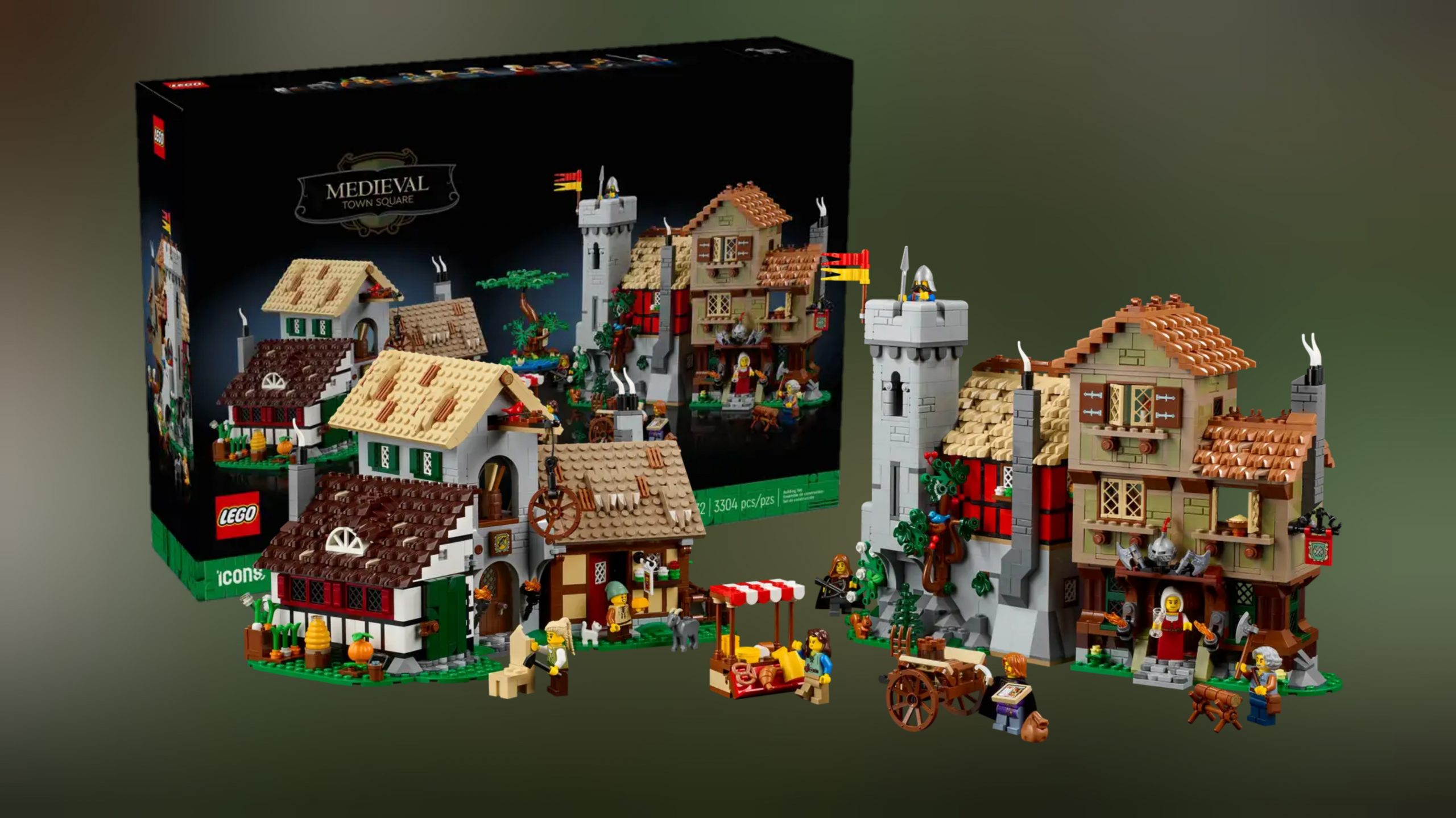 LEGO Icons Medieval Town Square Available – The Brick Post!