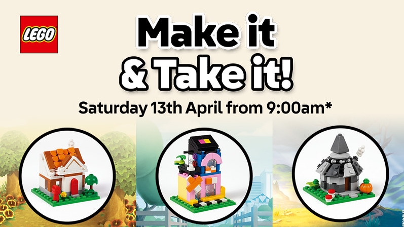 LEGO Make And Take Smyths Toys Superstores – The Brick Post!