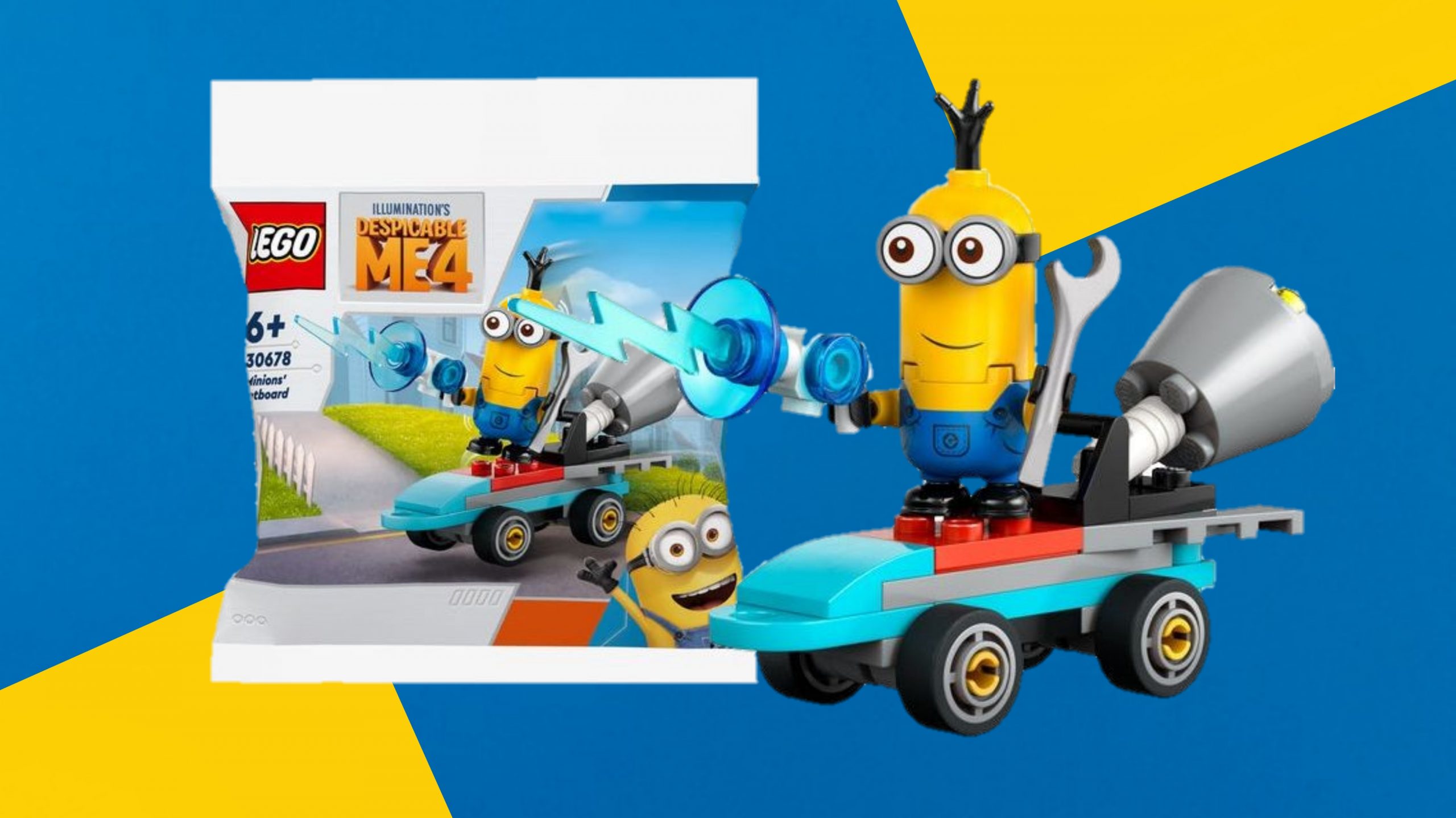 LEGO Despicable Me 4 Minions Jetboard 30678 – The Brick Post!