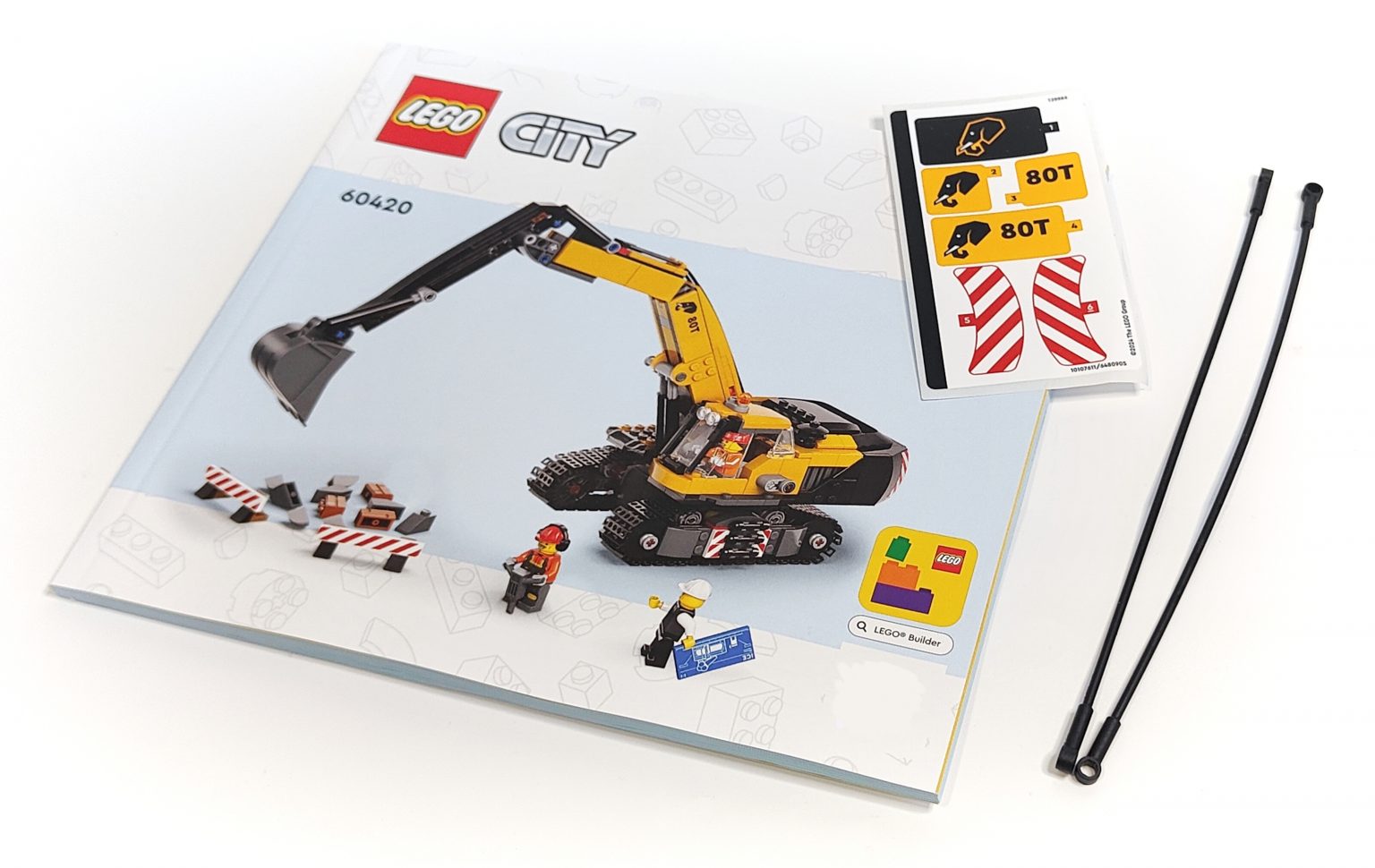 LEGO City Yellow Construction Excavator (60420) Review – The Brick Post!