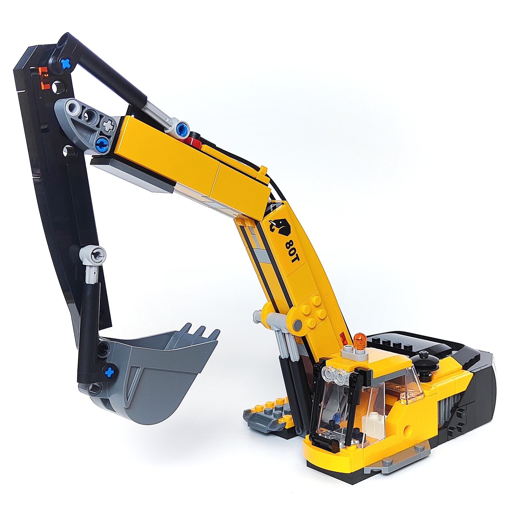 LEGO City Yellow Construction Excavator (60420) Review – The Brick Post!