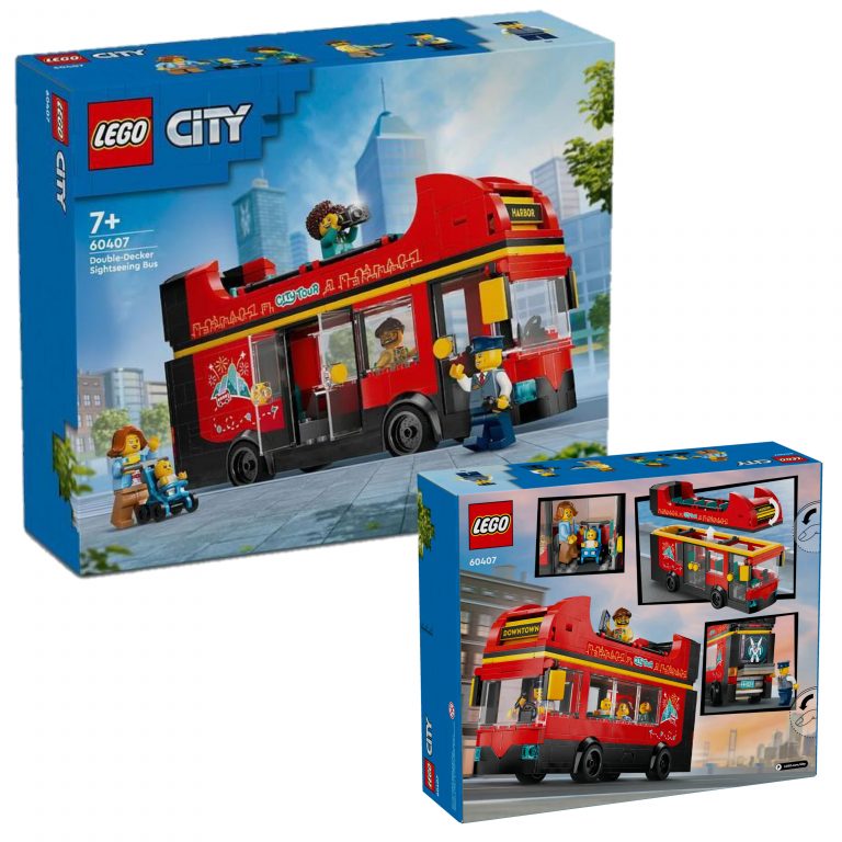 LEGO City Red Double-Decker Sightseeing Bus (60407) Review – The Brick ...