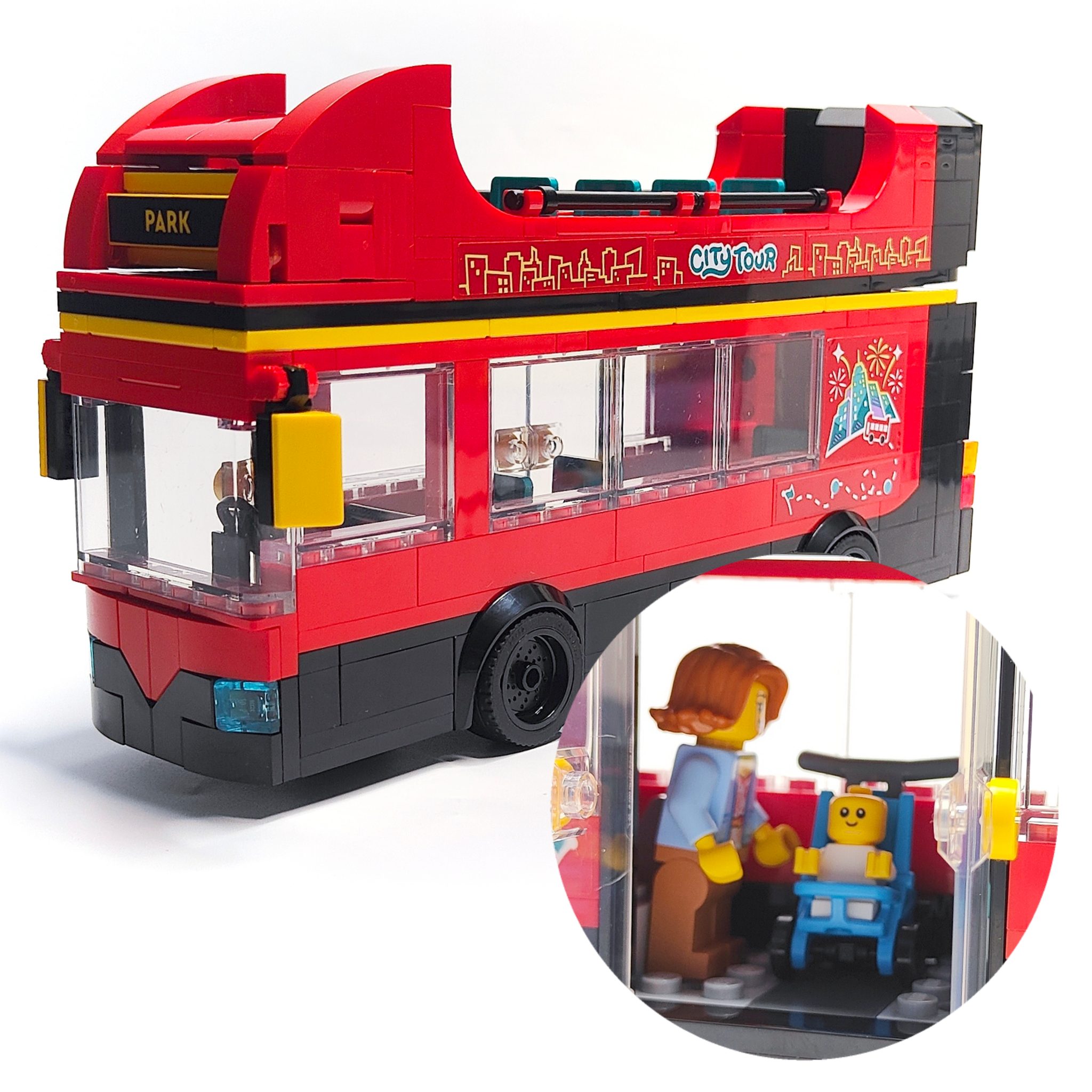 LEGO City Red Double-Decker Sightseeing Bus (60407) Review – The Brick ...