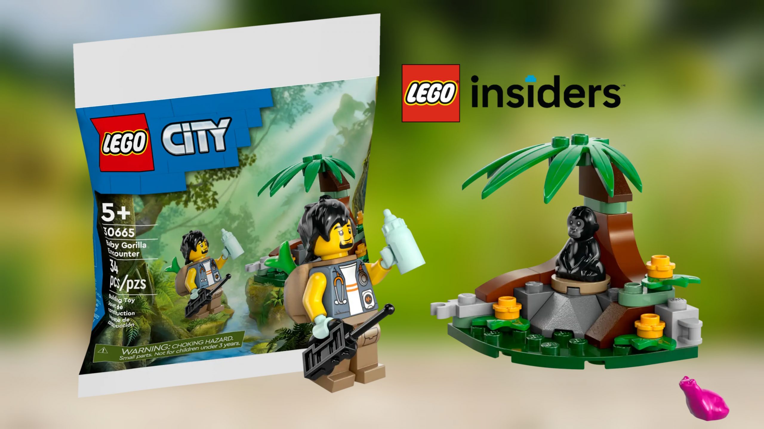 LEGO City Baby Gorilla Encounter 30665 Polybag – The Brick Post!