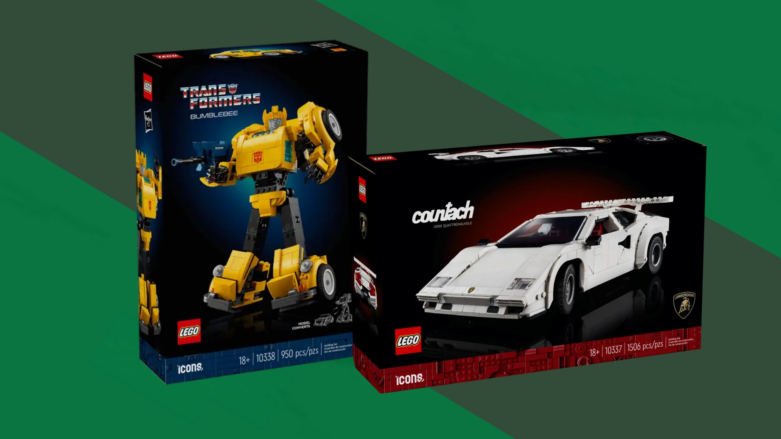 LEGO Icons Lamborghini Countach 10337 – The Brick Post!