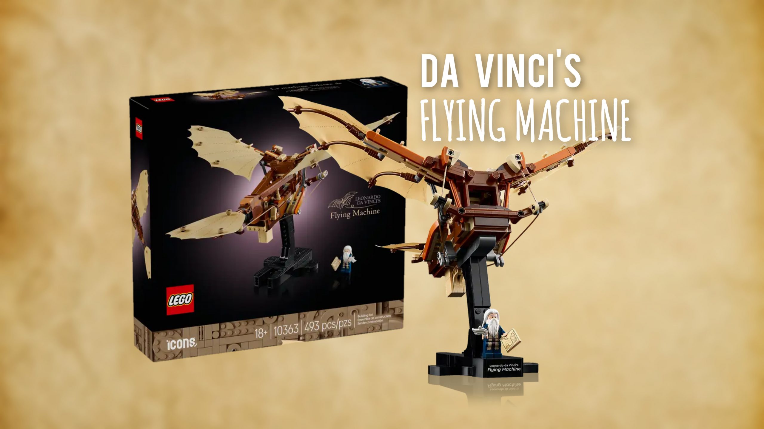 LEGO Leonardo Da Vinci – The Brick Post!